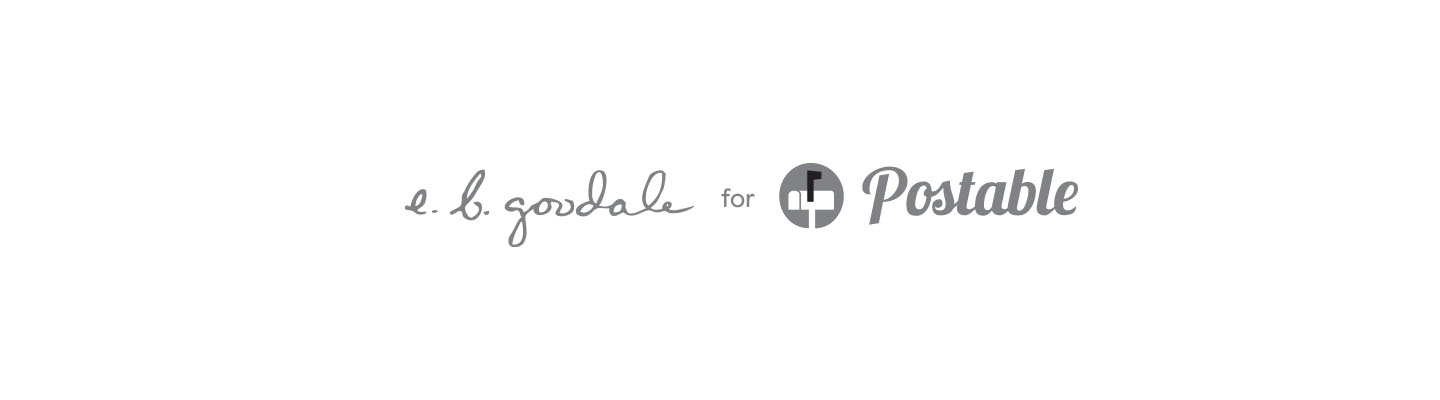 April Featured Artist: E.B. Goodale | Postable