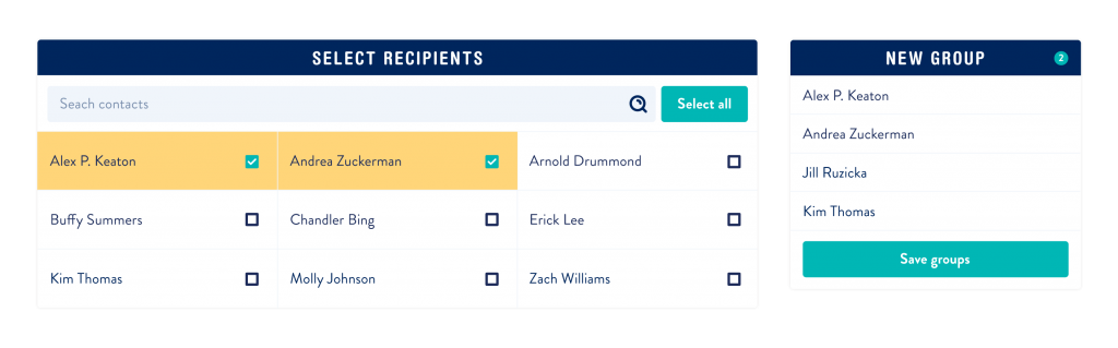 How to Use Groups With Your Postable Address Book