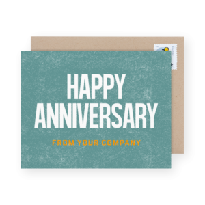 BUSINESS ANNIVERSARY CARDS FOR CUSTOMER MILESTONES